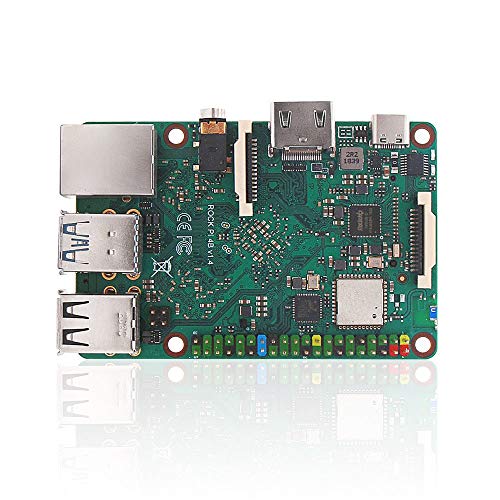 youyeetoo Rock PI 4B V1.4 Rockchip RK3399 ARM Cortex Six Core SBC/Single Board Computer Compatible with Official Raspberry Pi Display (Rock Pi4B 4G)