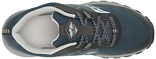 Saucony Men's Excursion TR16 Trail Running Shoe, Navy/Silver, 11 Wide