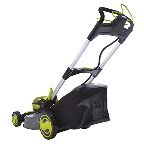 Sun Joe iON100V-21LM-CT 21-Inch 100-Volt Max Lithium-Ion Cordless Self-Propelled Lawn Mower, Tool Only (Battery and Charger Not Included)