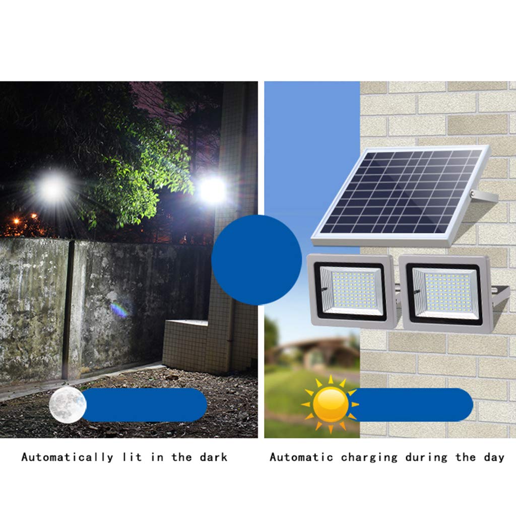 Solar Light Outdoor Home Garden Light, LED Intelligent Light Control Induction Light Waterproof Garden Light Landscape Light with Remote Control