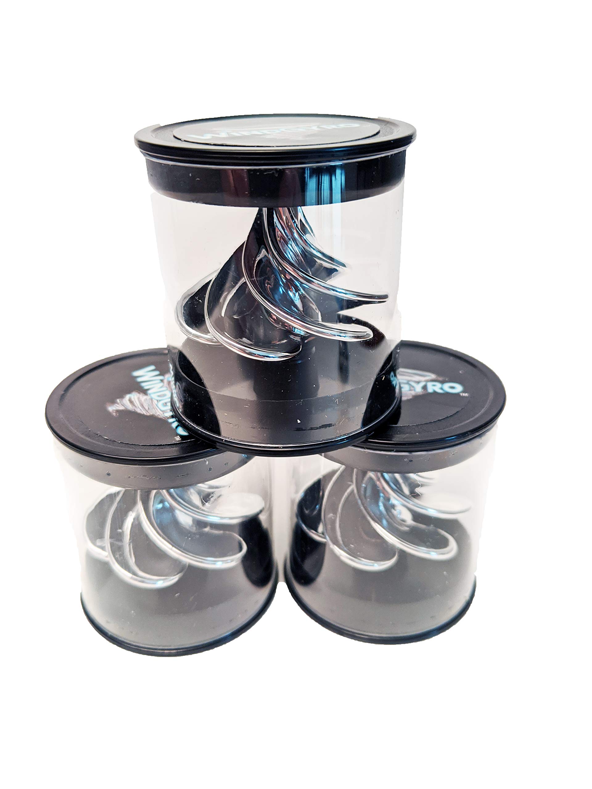 Universal Specialties The Original WindGyro Mini Wind Turbine Gyroscope Spinning Top Fidget Desk Toy