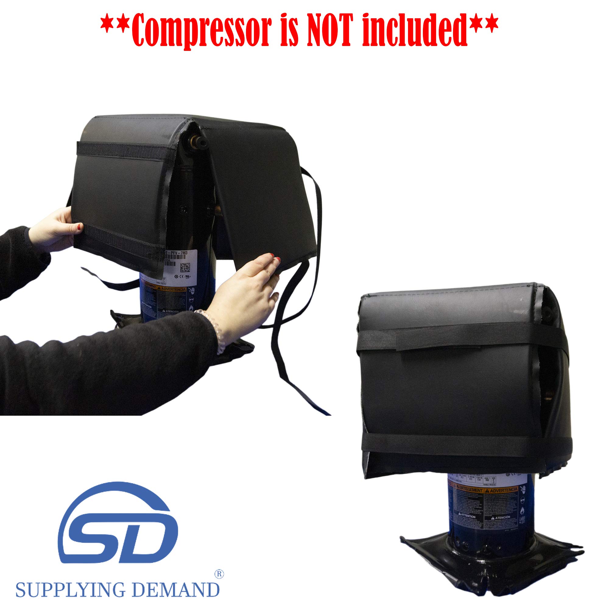 Supplying Demand SBUHD 68-25217-10 Air Conditioner Compressor Sound Blanket 5dB Noise Reduction