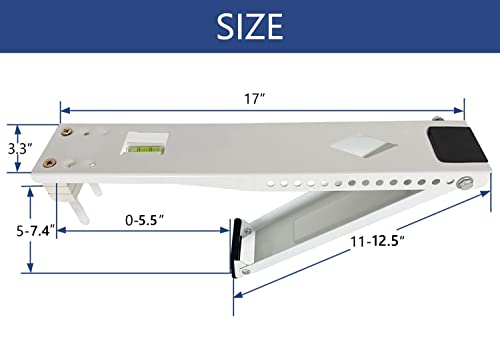 ZBXHJJZW AC Window Air Conditioner Support Bracket Heavy Duty, Up to 165 lbs