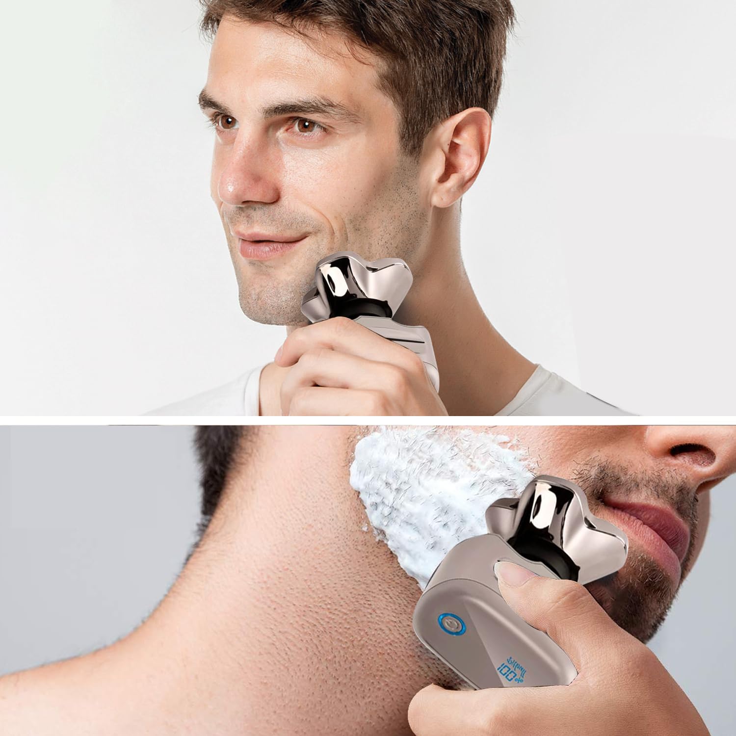 Shaver Replacement Blades for Skull Shaver Pitbull Gold PRO Shaver Replacement Blade,Shaver Replacement Heads for Pitbull Platinum Pro Shaver (2Set(8blades)