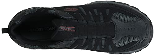 Skechers mens After Burn M. Fit Loafer, Black/Charcoal, 12 US, 51866-076