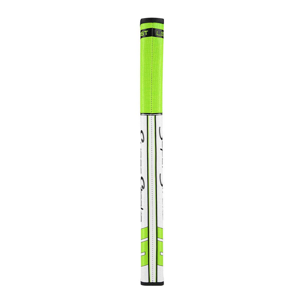 SuperStroke Traxion WristLock Golf Putter Grip, Black/White | Advanced Surface Texture That Improves Feedback and Tack | Made to Lock Your Wrist | Minimize Grip Pressure with a Unique Parallel Design