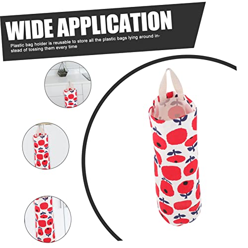 Zerodeko garbage bag storage bag plastic bag storage organizer bag holder for plastic bags grocery store bag holder Plastic Bag Holder grocery bag dispenser fabric storage rack hanging