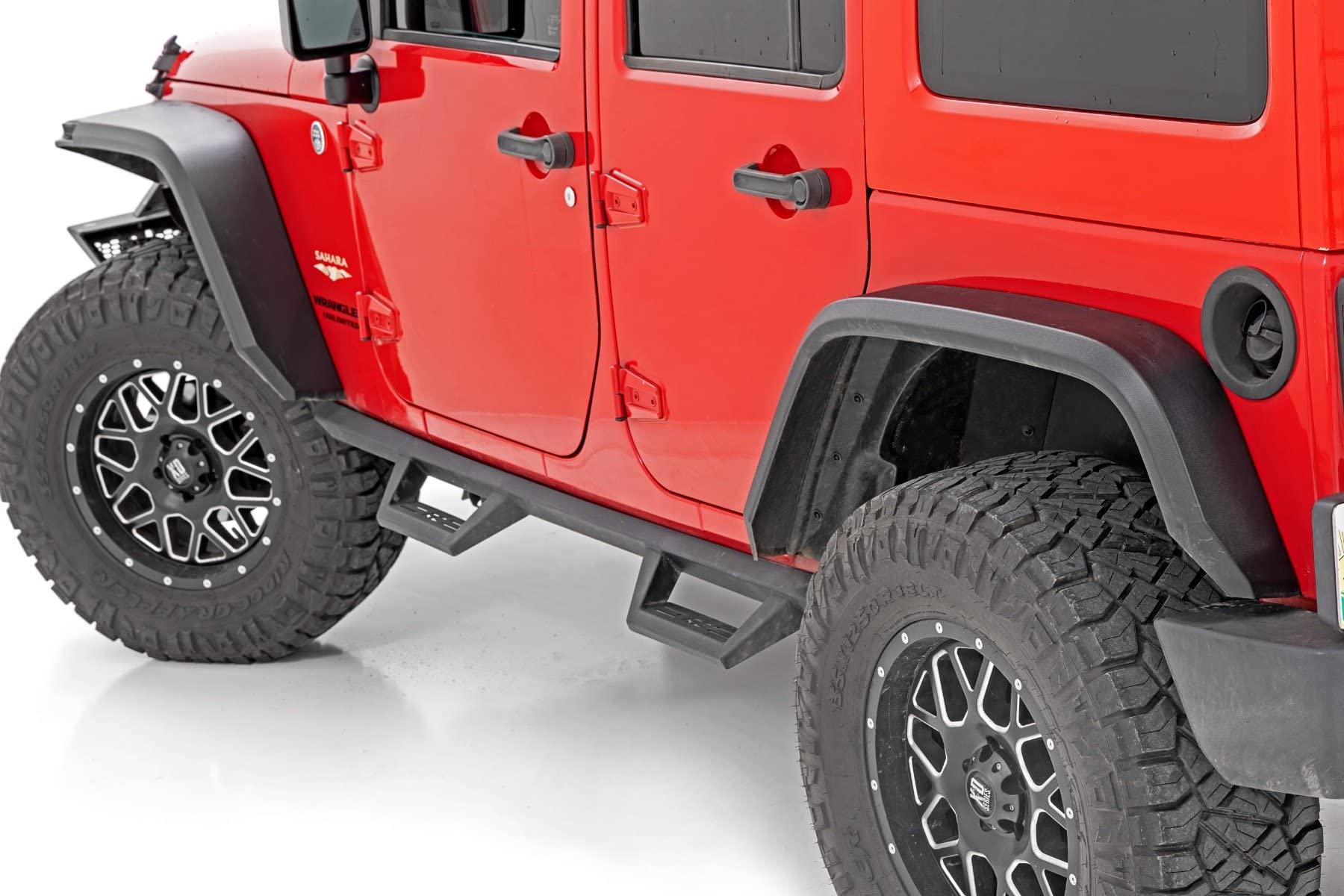 Rough Country High Clearance Fender Flares for 07-18 Jeep Wrangler JK - 99037