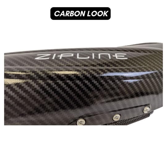 Zipline Ski Racing Forearm Guard Protector - US Ski Team Official Supplier (Black Carbon)