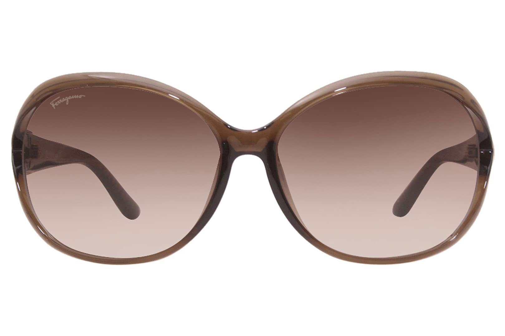 Salvatore Ferragamo SF770SA 213 Sunglasses Light Brown/Brown Gradient Lens 61mm