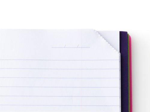 Rexel Joy A4 5 Subject Notebook - Blissful Blue