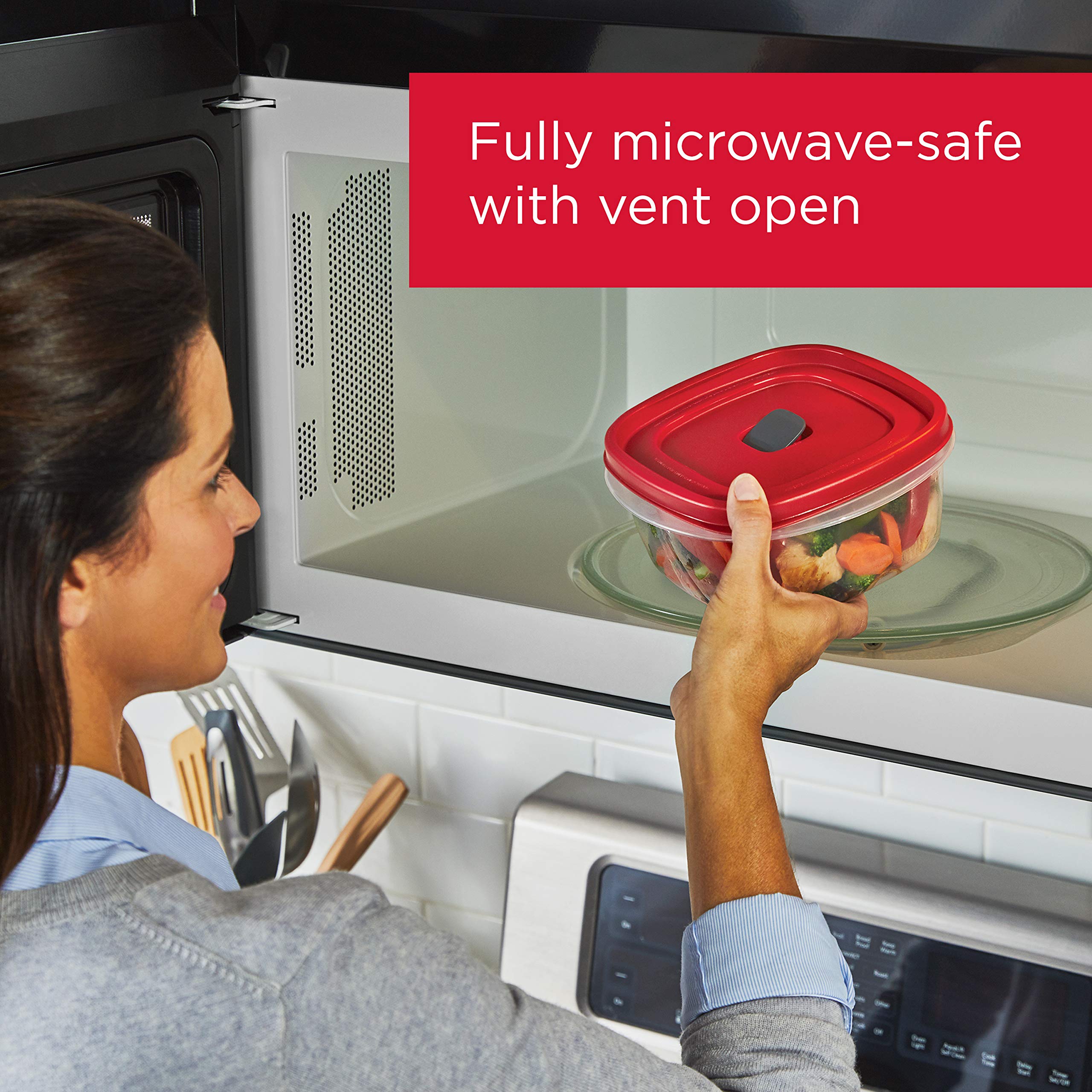 Rubbermaid Premium Modular Food Storage Containers and Lids Bundle (2-Pack)