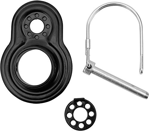 Wellfun 2pcs Bike Trailer Hitch Attachments for Bike Trailers, Flat and Angled Couplers for a Wide Range of Bicycle Carriers, Trailer Sizes, Models, and Styles