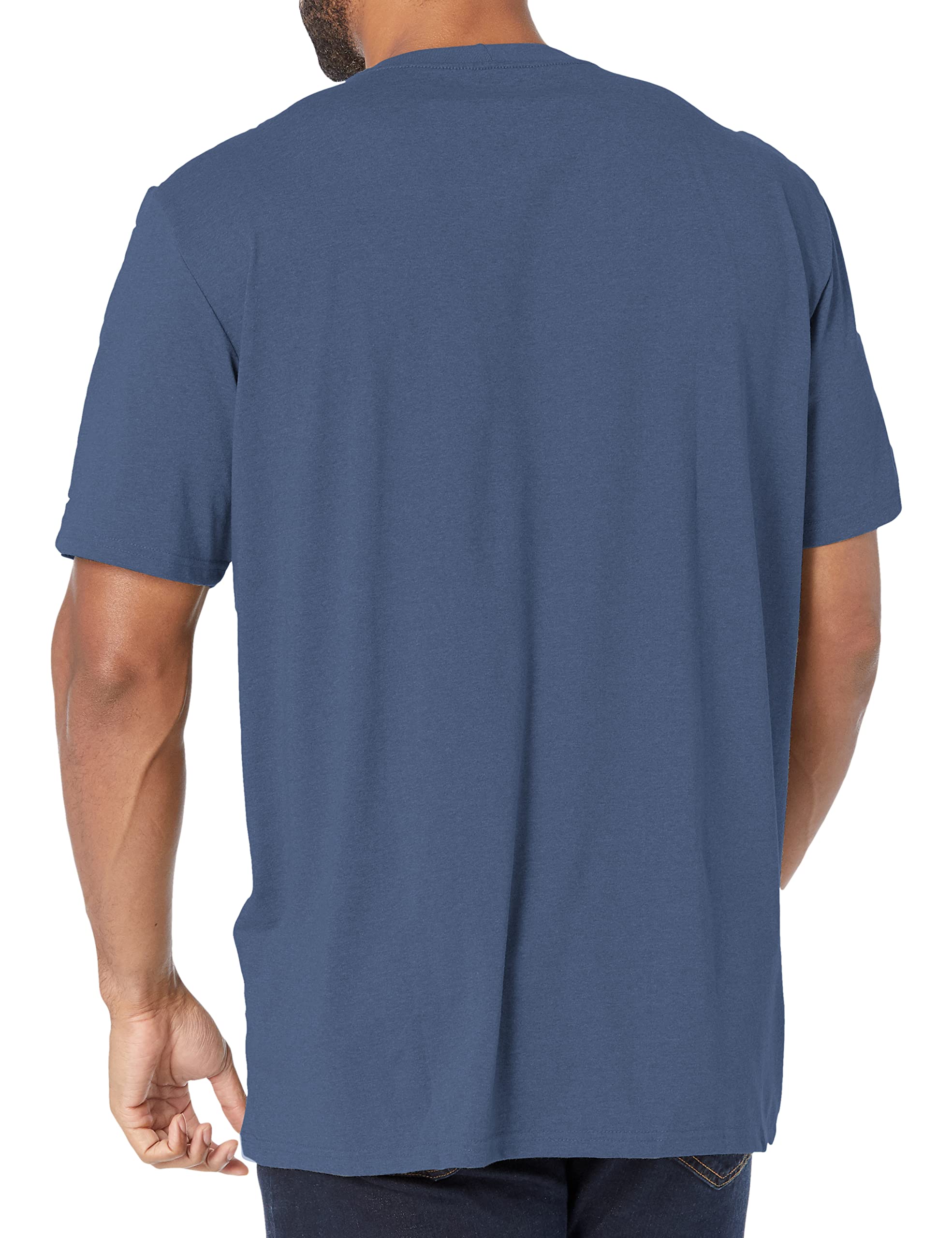 Timberland PRO Men's Base Plate Blended Short-Sleeve T-Shirt, Vintage Indigo, Medium