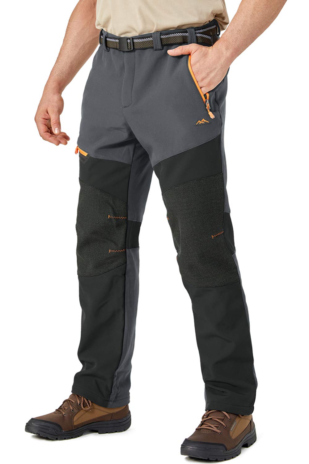 TACVASEN Men's Hiking Pants Waterproof Pants Ski Pants Snow Pants Snowboard Pants Cargo Pants Windproof Pants