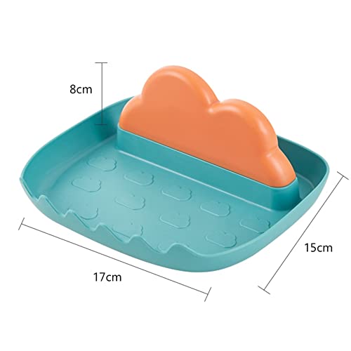 VEMMIO Pot Lid Holders Plastic Spoon Rest Kitchen Cooking Tools Fork Spatula Rack Cloud shape Spoon Holder Stand Pot Lid Holder Shelf Kitchen Organizer