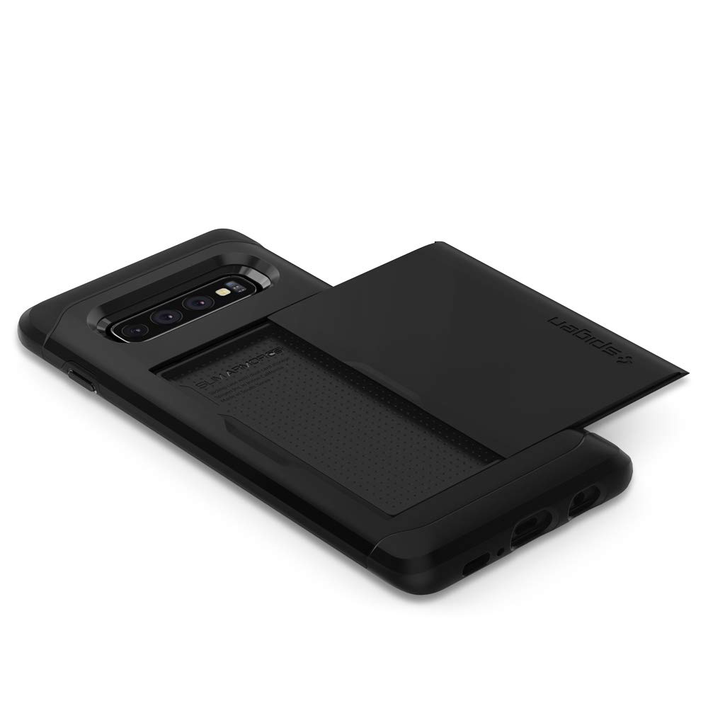 Spigen Slim Armor CS Designed for Samsung Galaxy S10 Plus Case (2019) - Black