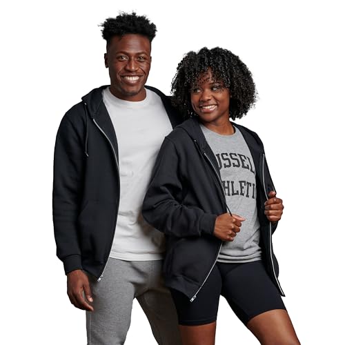 Russell Athletic mens 697hbm athletic hoodies, Black, Medium US