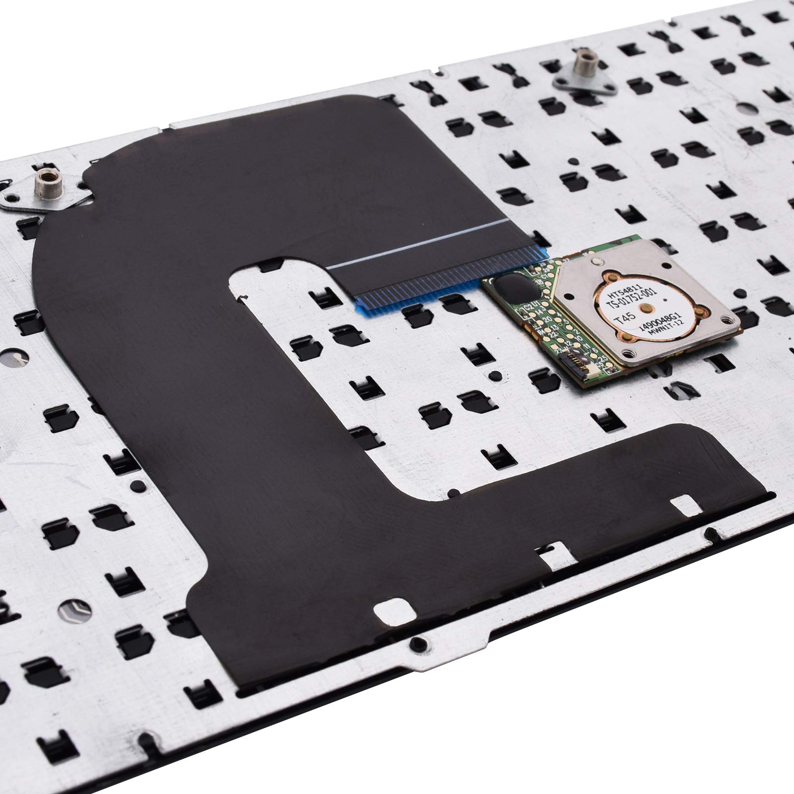 SUNMALL Keyboard Replacement Compatible with HP ProBook 6460b 6465b 6470b 6475b 8460p 8460w 8470p 8470w Serier Laptop 635769-001 641835-001 V119026BS13e with Pointer (Black Frame)