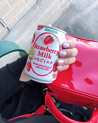 Sangaria Strawberry Milk, Extremely Popular in Japan - 8.69 Fl Oz | Pack of 6