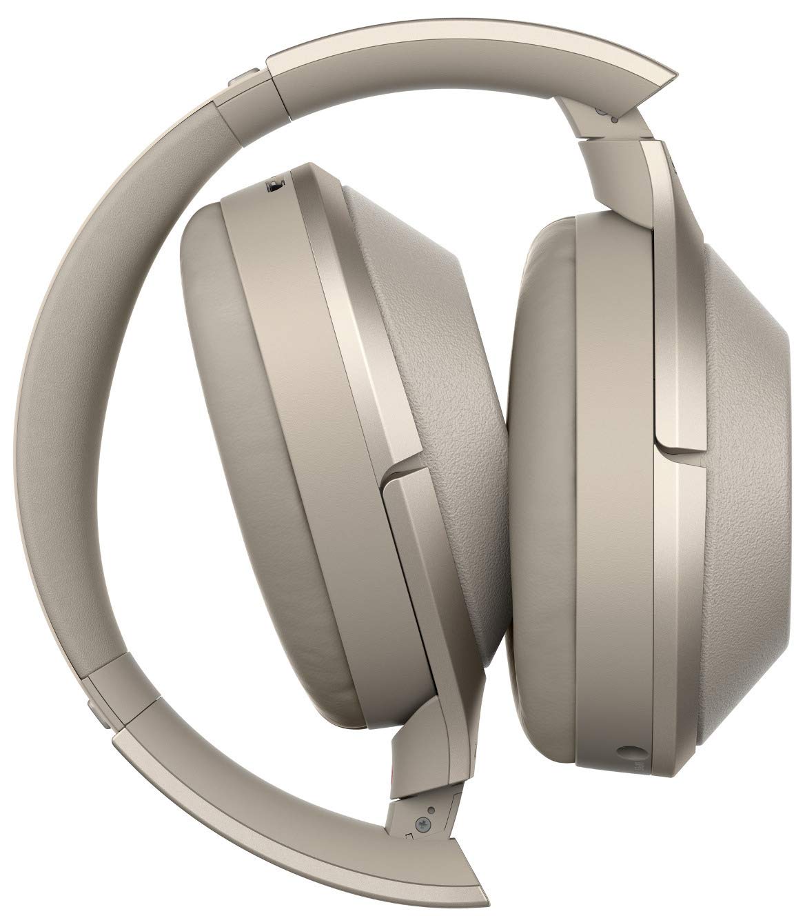 Sony Noise Cancelling Headphones WH1000XM2: Over Ear Wireless Bluetooth Headphones with Microphone - Hi Res Audio and Active Sound Cancellation - Gold (2017 model)