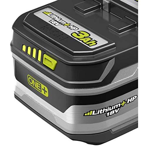Ryobi P737D 18-Volt ONE+ Cordless High Pressure Inflator with Digital Gauge & 3.0 Ah 18-Volt LITHIUM+ HP High Capacity Battery (Bulk Packaged)