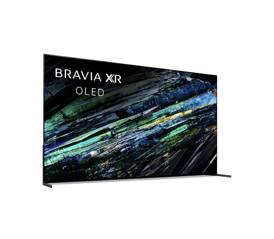 Sony XR55A95L 55 Inch QD-OLED 4K UHD Smart Google TV with AI Upscaling with a 5S-PS4-US1 4-Outlet Power with Omniport USB (2023)