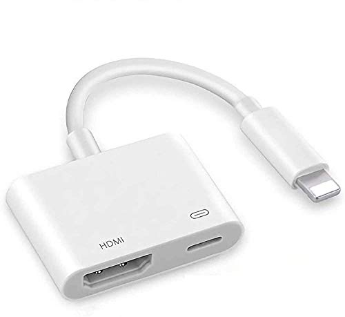 Veetone Lightning to HDMI Adapter for iPhone 11/11 Pro/XR/XS/X8, iPad on HDTV/Monitor/Projector