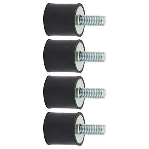 Simple Geometric Design AntiVibration Coil with M3 Rubber Mount Reduces Shock for Water Pumps (VD15*15 M5*12)