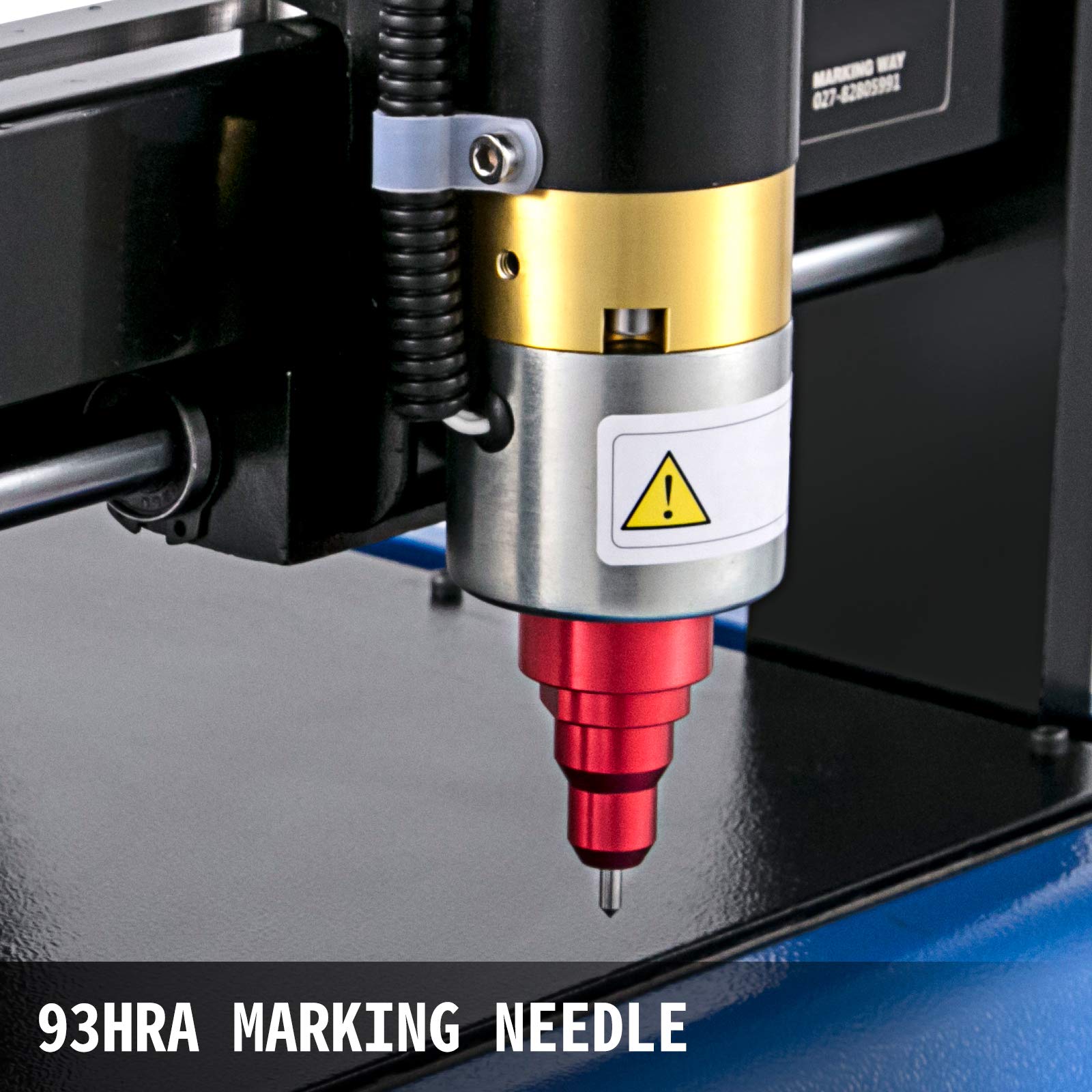 VEVOR Electric Marking Machine 300X200mm Metal Marking Machine 400W Dot Peen Marking Machine Marking Depth 0.05mm-1mm for Marking Code, Serial Number, Letter, Logo(110V)