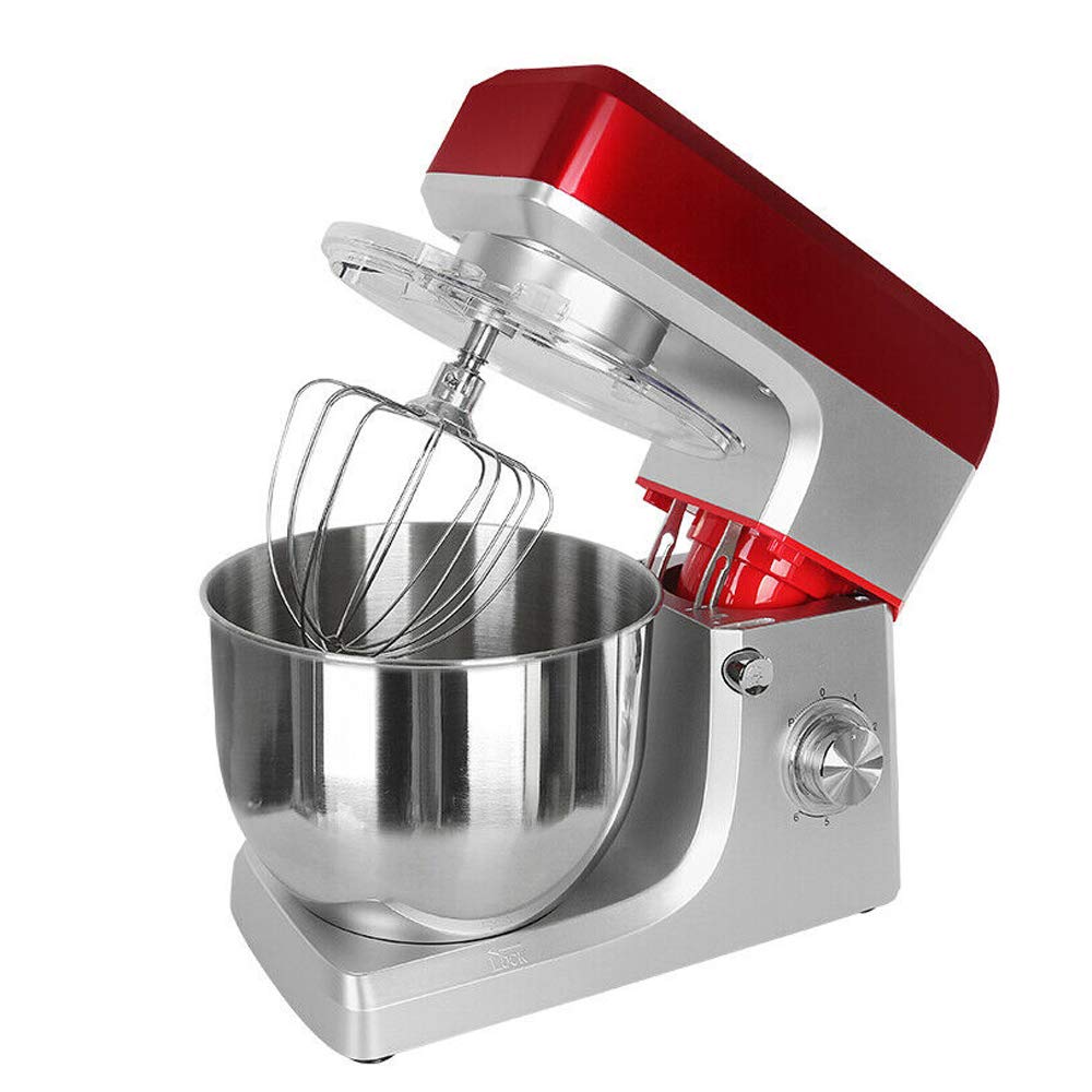 Stand Mixer, 7L Six Speed Kneading Machine Household Commercial Electric Food Mixer Dough Mixer Egg Beater with Dough Hook 1200W