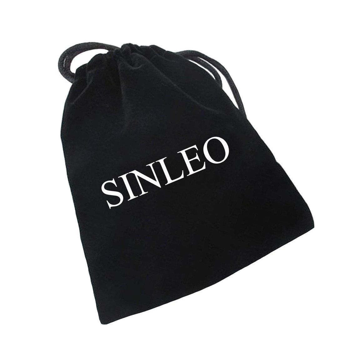 SINLEO Titanium Stainless Steel 2.4MM Small Beads Ball Chain Necklace for Men Women Black 3MM 36 Inches