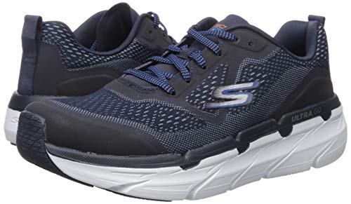Skechers Men's Max Cushioning Premier Vantage-Performance Walking & Running Shoe Sneaker, Navy, 10 X-Wide