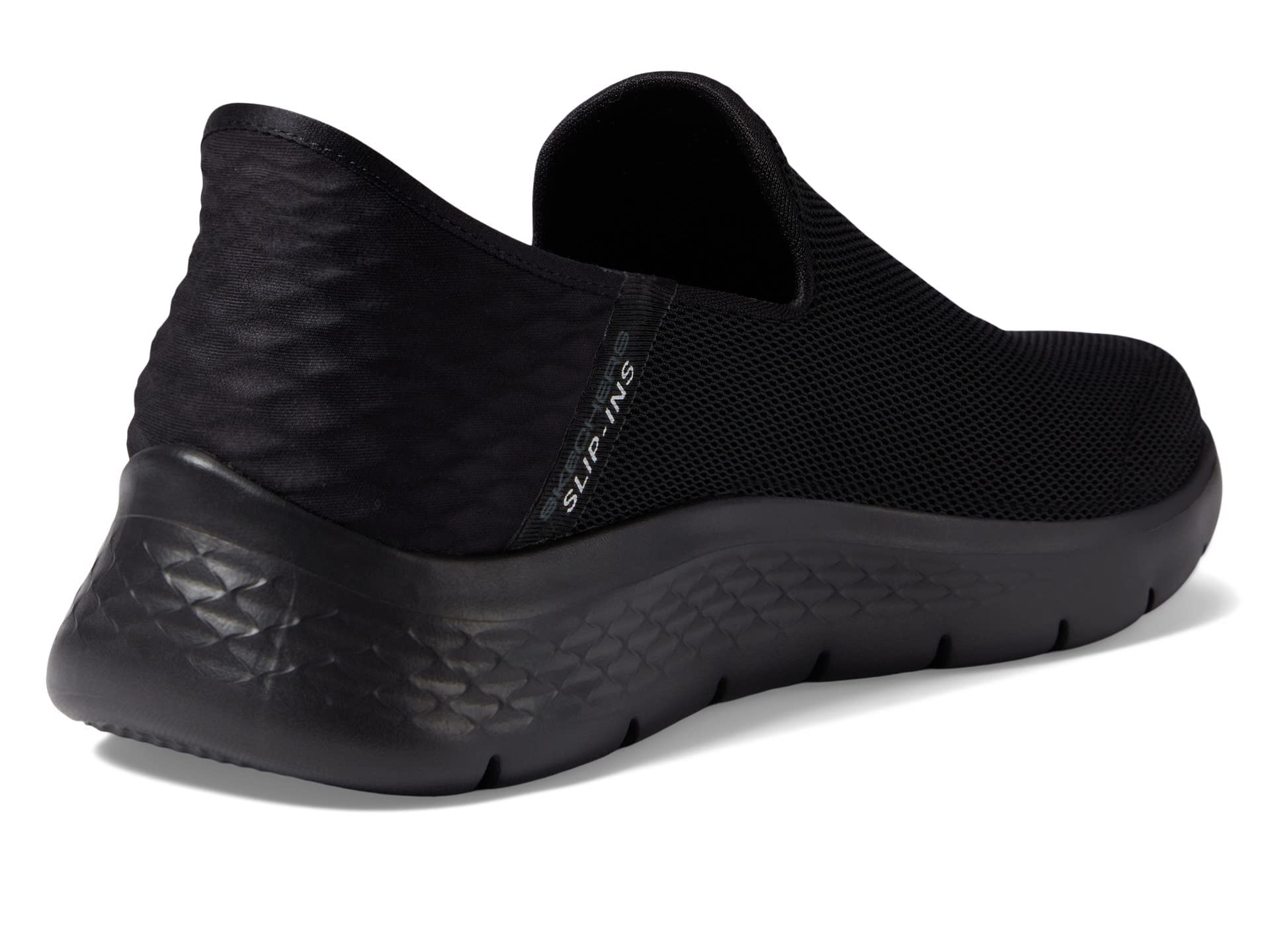 Skechers Men's Gowalk Flex Hands Free Slip-ins Athletic Slip-on Casual Walking Shoes Sneaker, Black, 10.5