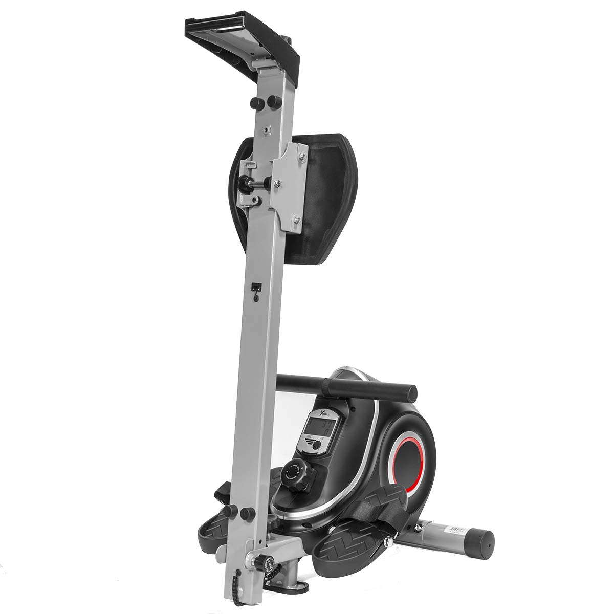 XtremepowerUStra-Quiet Foldable Magnetic Rower Machine Exercise Workout Rowing 10 Adjustable Resistance w/LCD Display