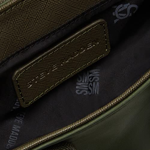 Steve Madden Womens Steve Madden MOVE Utility Crossbody Bag, Olive, One Size US