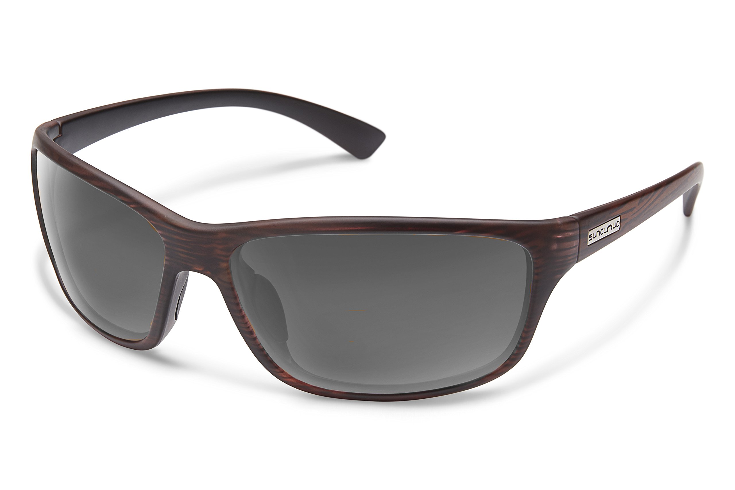 Suncloud Sentry Polarized Sunglasses in Burnished Brown and Grey Polycarbonate