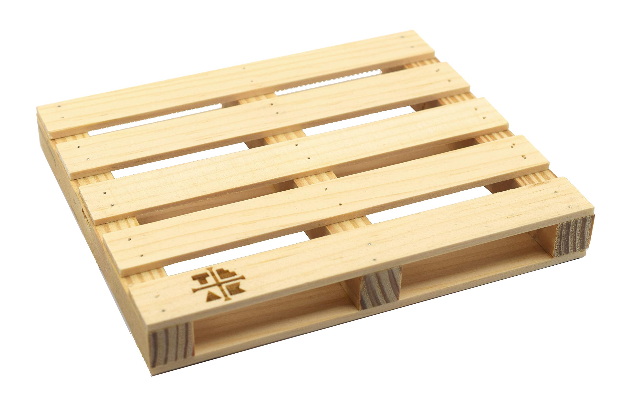 Teak Tuning Wooden Fingerboard Pallet - 5" Long, 0.75" Tall, 6" Wide - 1:12 Scale