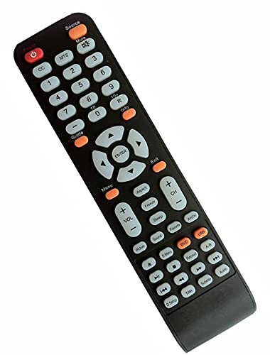 Smartby Remote Control Compatible with Sceptre X32 TV/DVD Combo E165BDHD E195BDSHD E243BDFHD E325BDHD E325BDHDW E325BVHD E325BDHDW8VN01 E325WDM