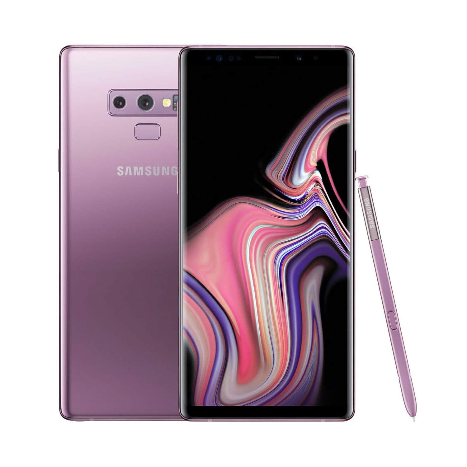 Samsung Galaxy Note 9, 512GB, Lavender Purple - GSM Carriers (Renewed)