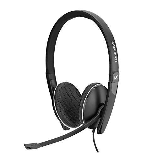 Sennheiser SC 160 USB-C (508354) - Double- Sided (Binaural) Headset for Business Professionals | with HD Stereo Sound, Noise-Canceling Microphone, & USB-C Connector (Black)