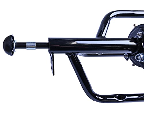 Trike Rear Axle,Tricycle Conversion Kit 7 Speed, 5/8Inch Axle(15.8mm),Black Or White Frame .This Tricycle Part Suitable for Adult Bicycle Or Motorcycle. (Black)