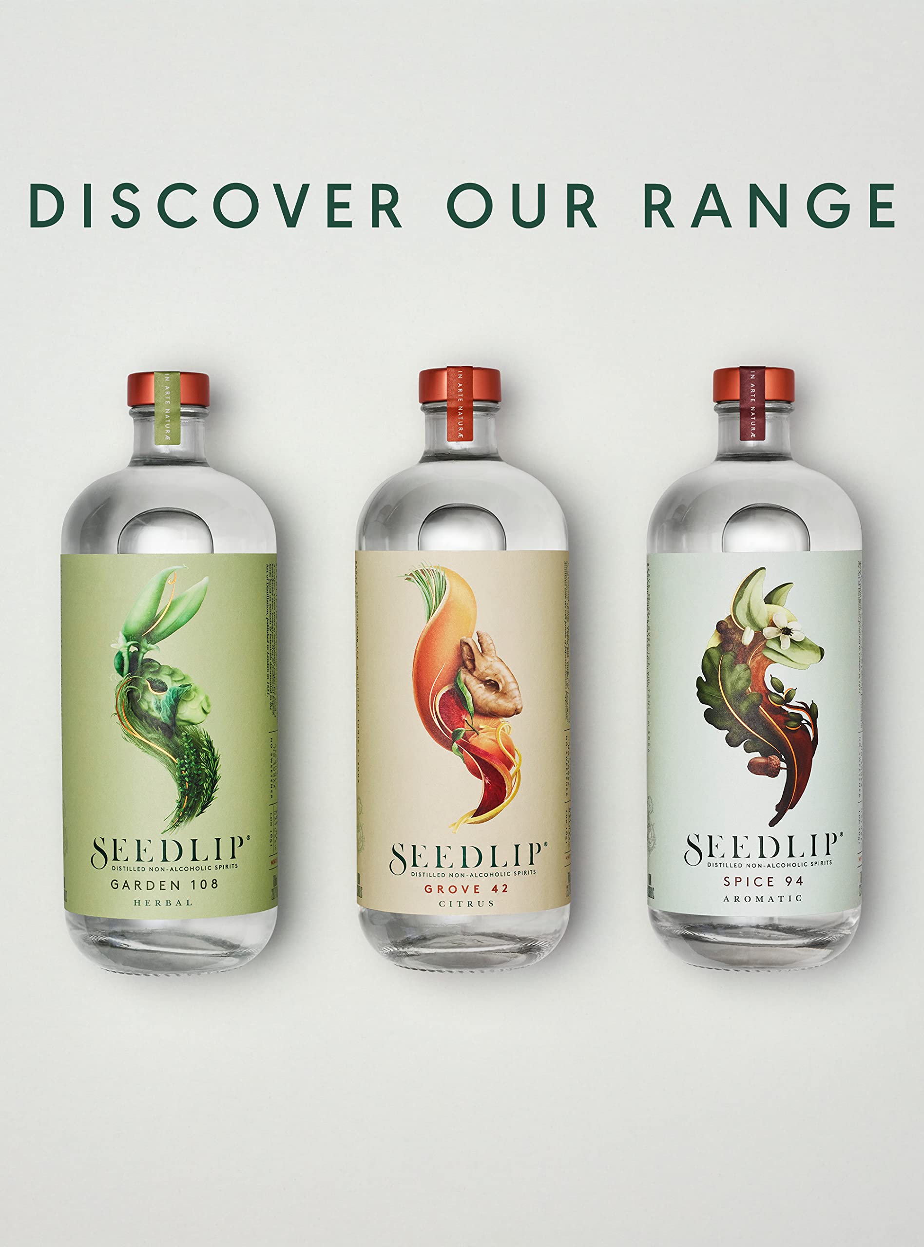 Seedlip Spice 94 - Non-alcoholic Spirit | Calorie Free, Sugar Free | Spirit Alternative | Alcohol Free Cocktails | 23.7fl oz (700ml)