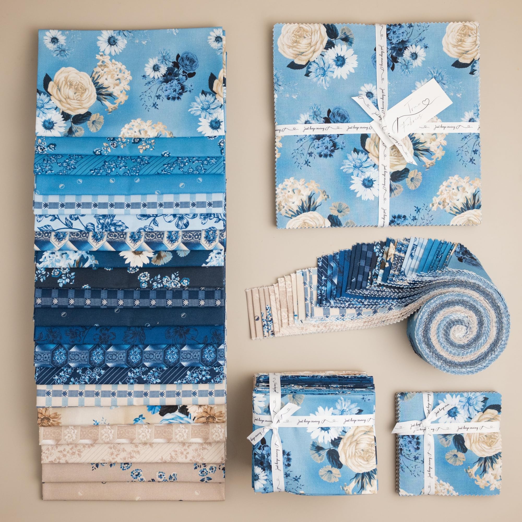True Fabrics Jelly Roll MOD Pop Precut Fabric (2.5" Strips)