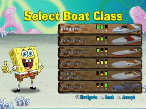 Spongebob Boating Bash - Nintendo Wii