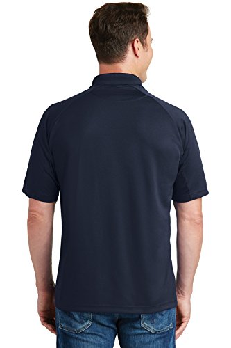 SPORT-TEK Dri-Mesh Pro Polo L Navy