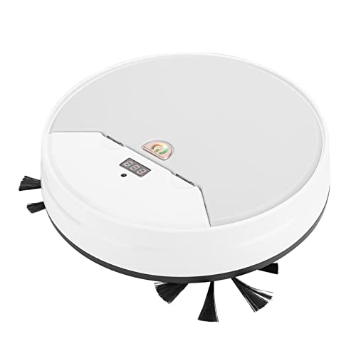 Smart Sweeper Merges Intelligence with Power for Ultrathin Sweeping and Mopping Timed Suction Robotic Vacuums β Your Onestop Marvel (White)