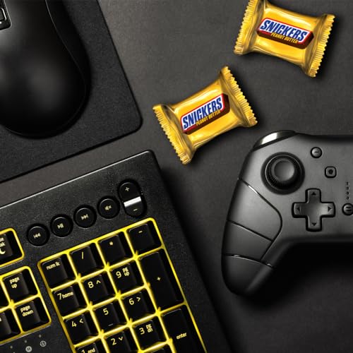 SNICKERS Crunchy Peanut Butter Squared Fun Size Milk Chocolate Candy Bars, 11.5 oz Bag