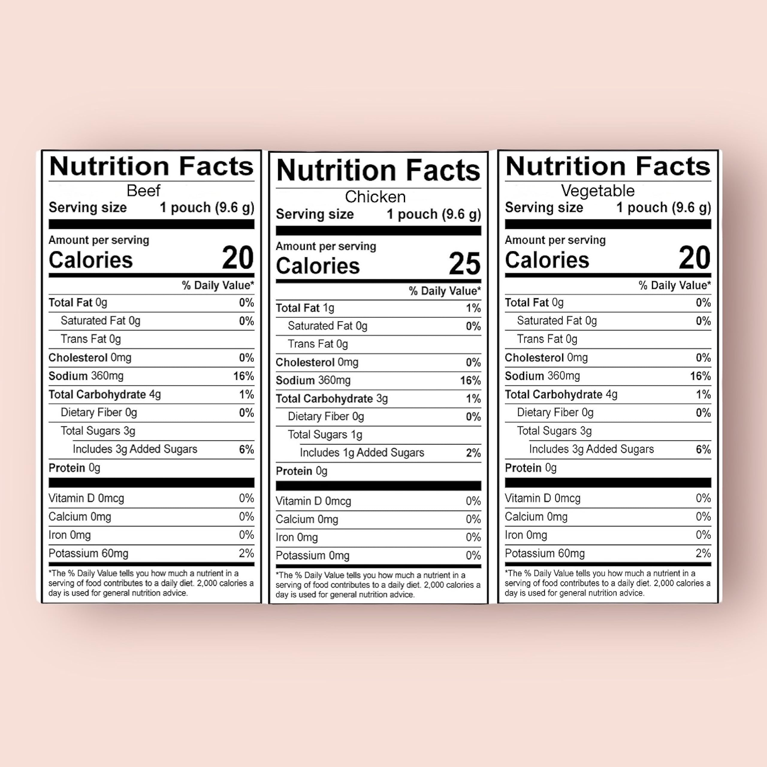 Savory Choice Reduced Sodium Broth Variety Pack: 8 Each Beef, Chicken and Vegetable Concentrates (24 Total) Make Great Soups, Bundle with Bouillon Mixing Cup