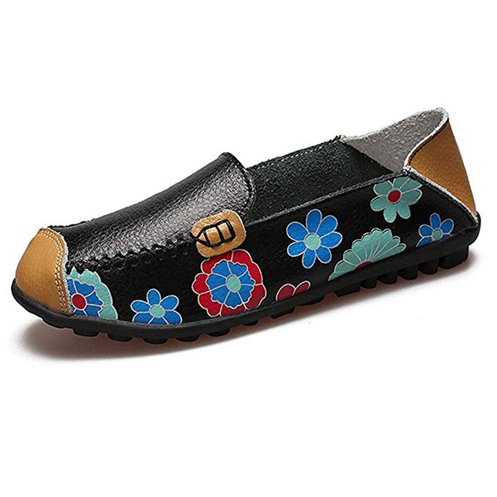 WYSBAOSHU Casual Shoes for Women Lightweight Slip-Ons Elastic Trainer for Walking Relaxing